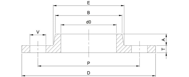 AS2129 Threaded Flat Face Flange Table E | Asmuss